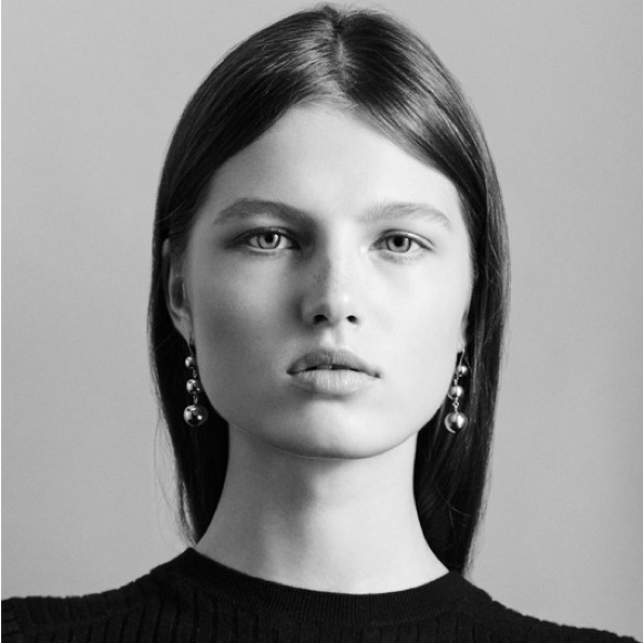 Celine | Jewelry | Celine Dot Straight Gold Earrings Phoebe Philo Old Celine | Poshmark